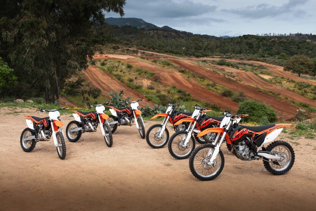 La nueva gama Off Road 2014 de KTM ya está lista