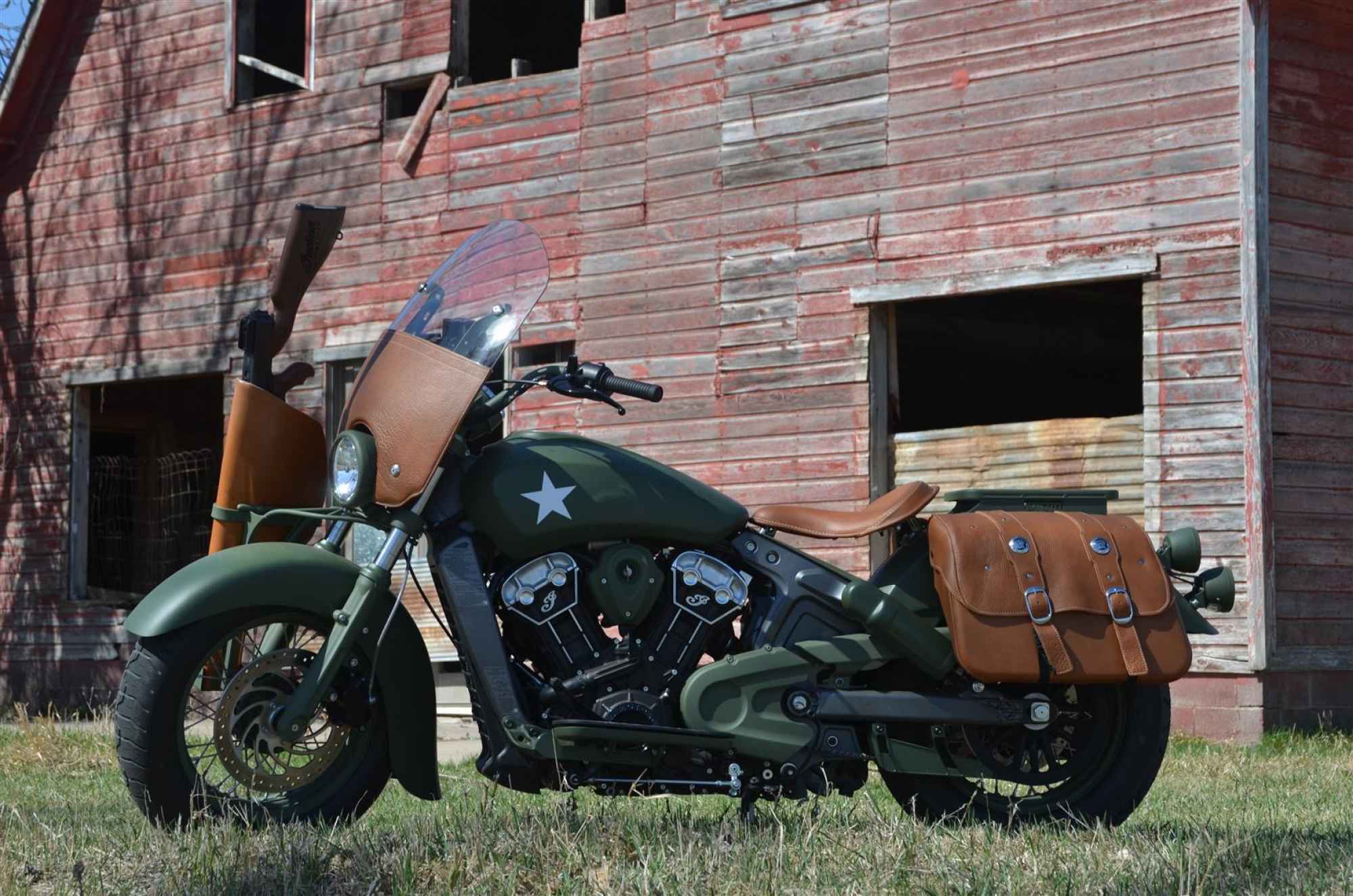 Indian Scout 'Pathfinder' tributo al ejercito estadounidense