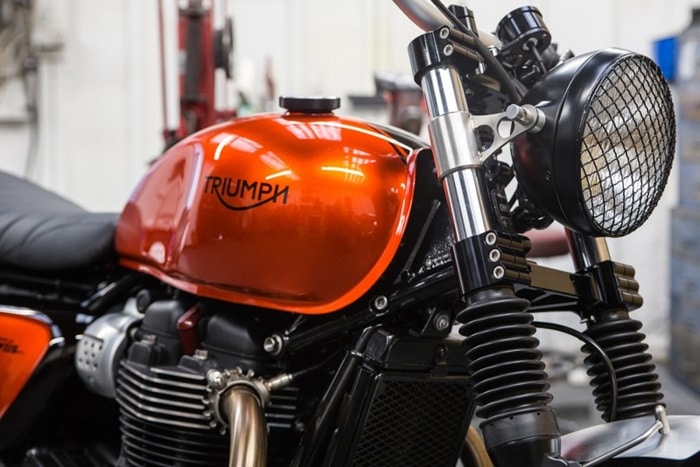 Triumph Street Twin Custom Down and Out Cafe Racers